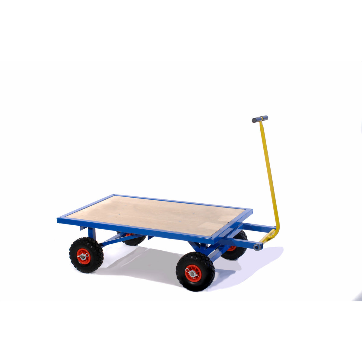 Turntable Trolley | Puncture Proof Wheels | Bluetrolley.com