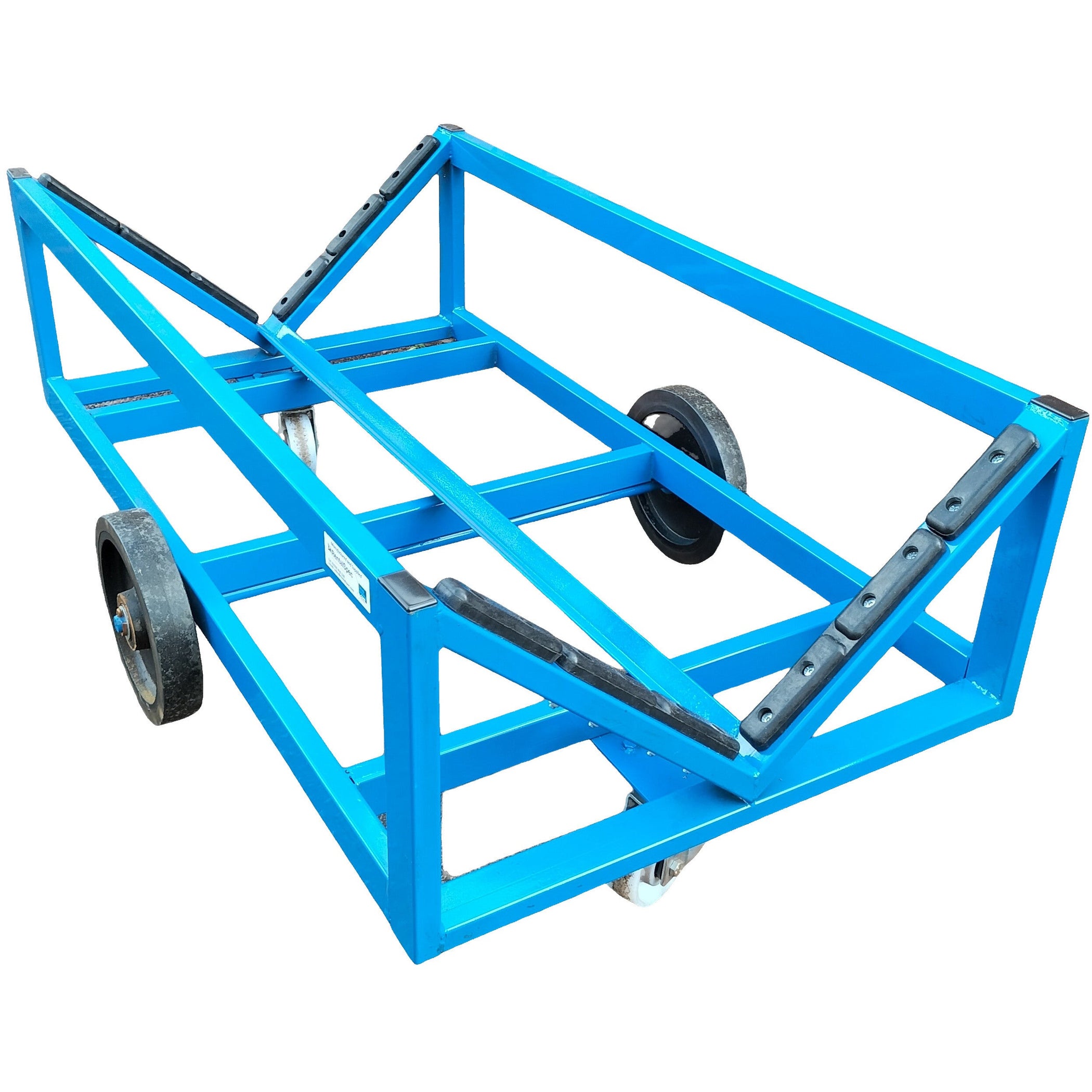 1000kg Long Pipe Bogey | Industrial Trolleys — Bluetrolley.com