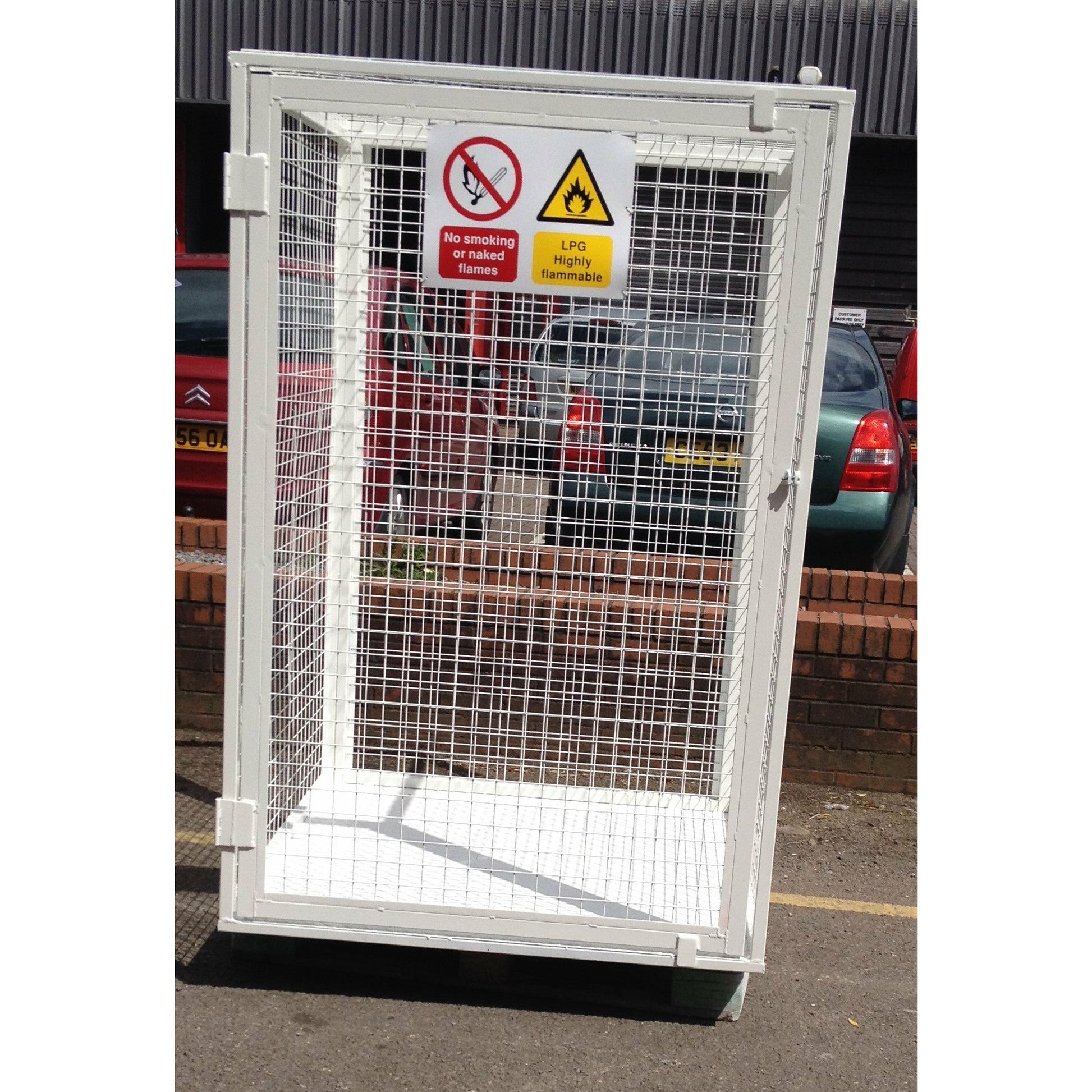 Gas Bottle Cage | Cages & Stillages | Bluetrolley.com